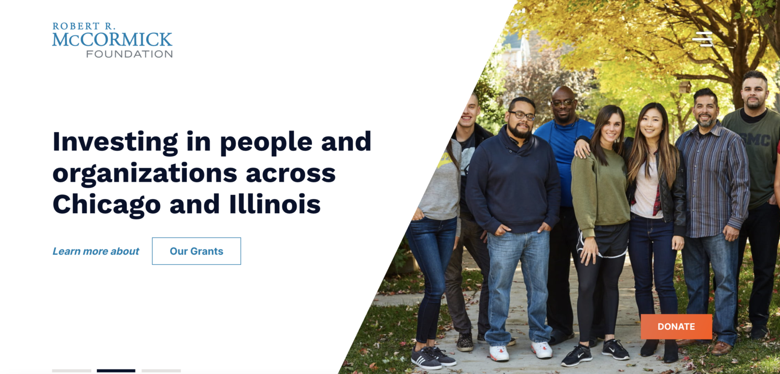 Redesigned Website Highlights Robert R. McCormick Foundation’s ...